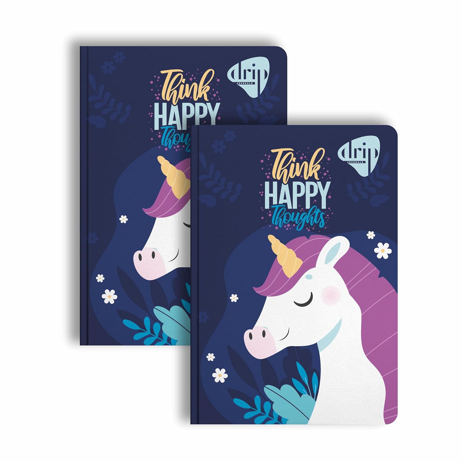 Anupam Drip Journal 160 Pages, 80 GSM Ruled Paper | Vibrant Colour Des