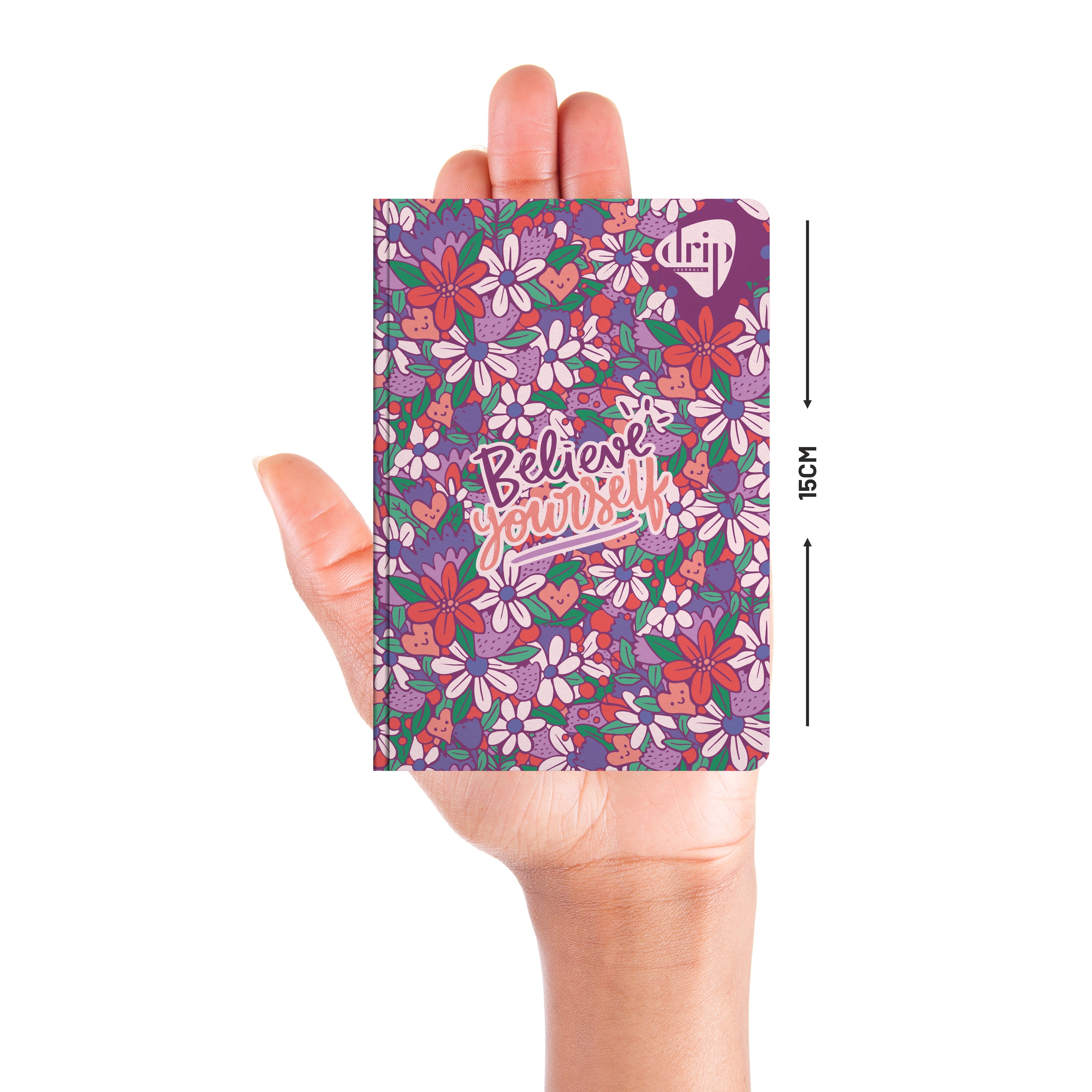 Anupam Drip Journal 160 Pages, 80 GSM Ruled Paper A5 & A6 Size | Colou