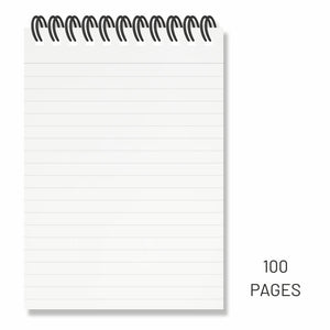 Anupam Spiral Jotting Pads-Lined College Ruled Paper Assorted Covers-S